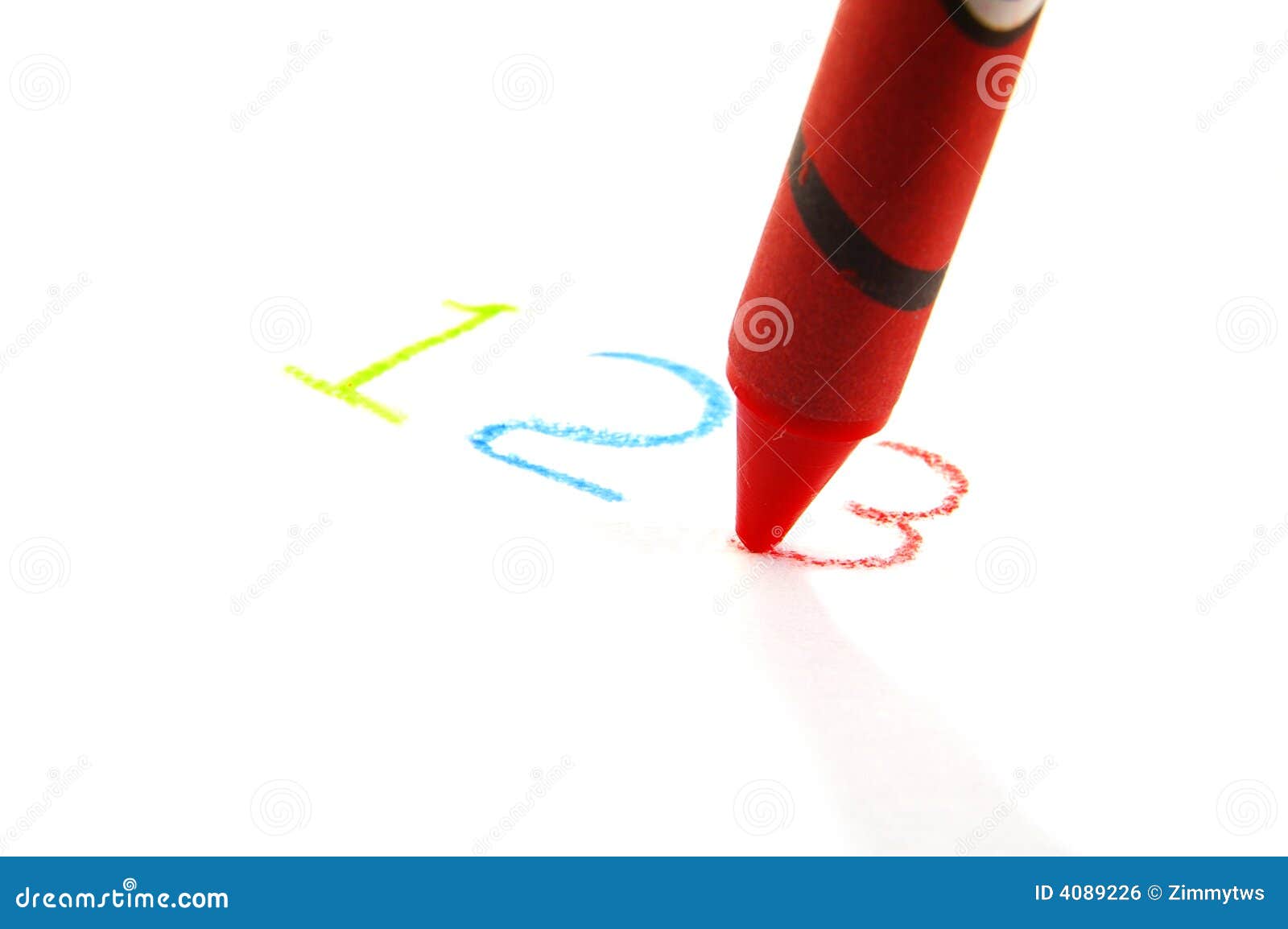 Write 123 stock photo. Image of create, learning, count - 4089226