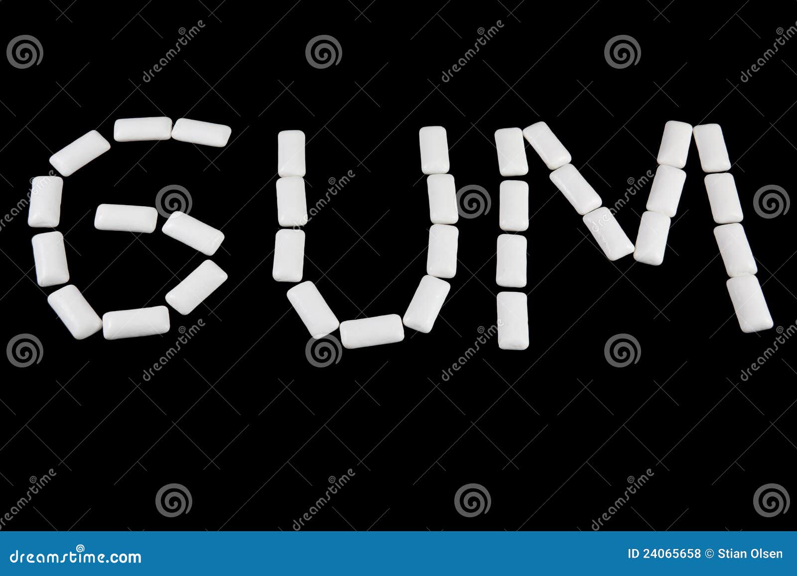 Write gum with gum stock photo. Image of hygiene, peppermint - 24065658