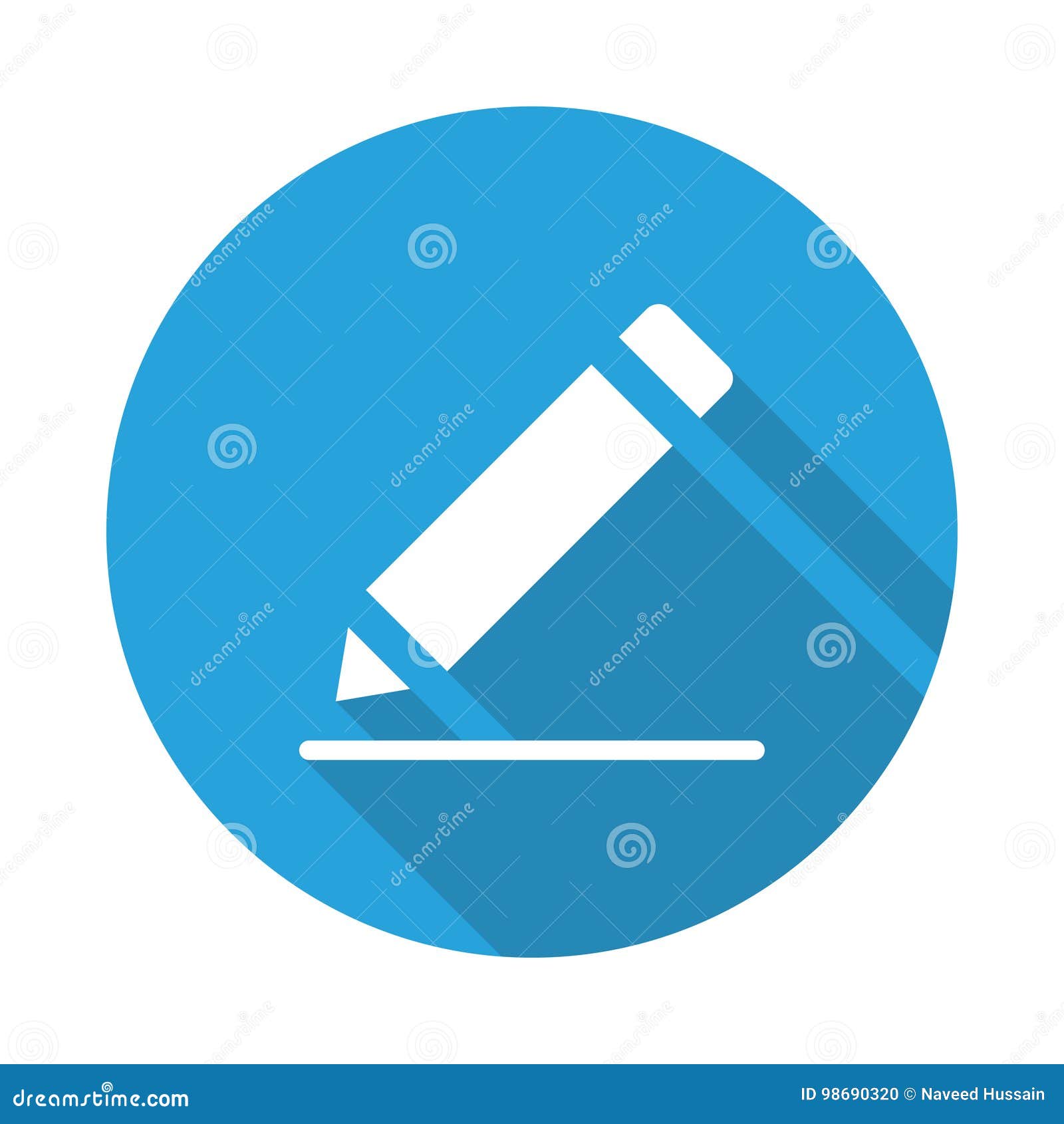 Write icon stock illustration. Illustration of reading - 98690320