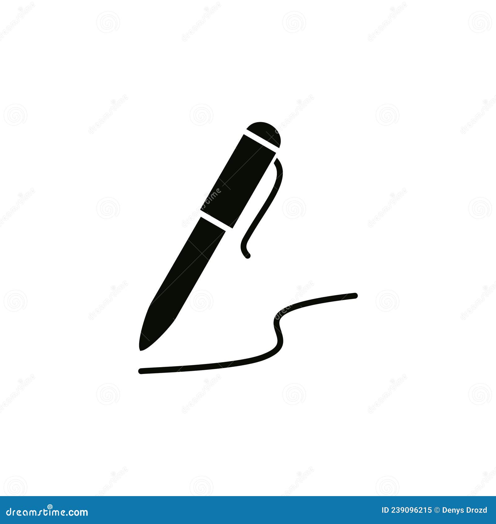 Write Icon Vector. Notes Illustration Sign. Writer Symbol. Notebook ...