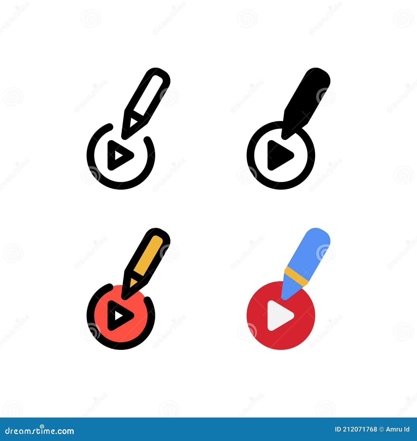Write Information and Description Video YouTube Icon, Logo, and ...