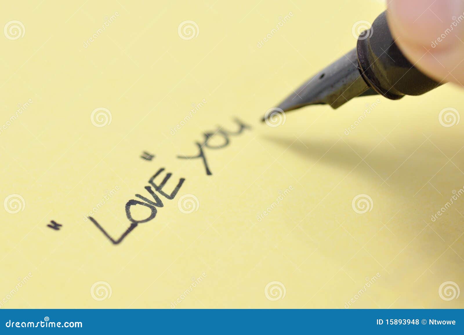 Write Love stock photo. Image of sweet, celebration, romantic - 15893948