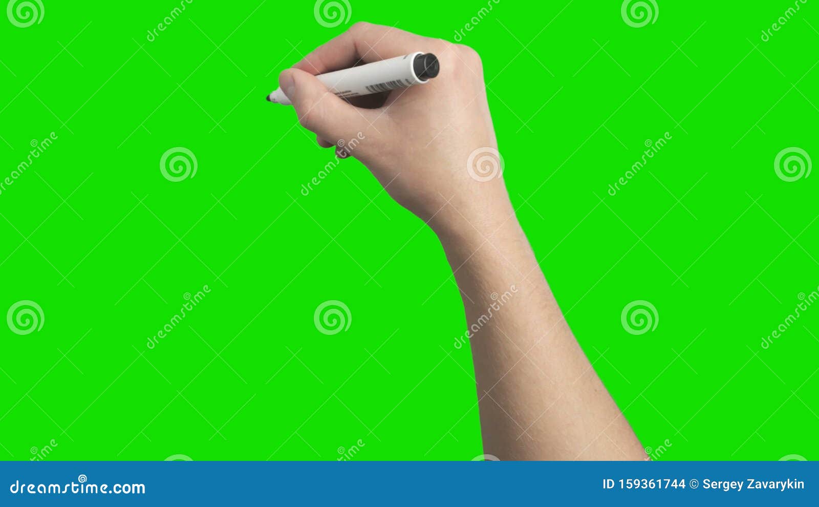 Write on Marker Scribble in Hand Stock Footage - Video of handwriting ...