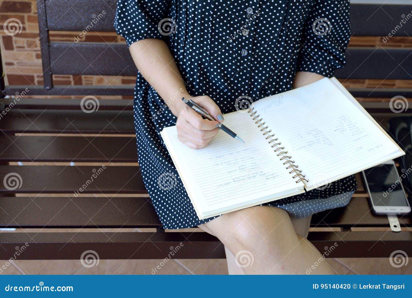 Write on note book stock photo. Image of note, document - 95140420