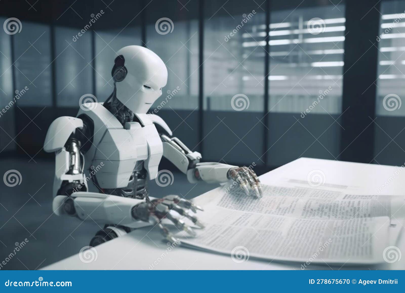 Paper Robot Diy. Robotic Craft Cut Model Template For Kindergarten ...