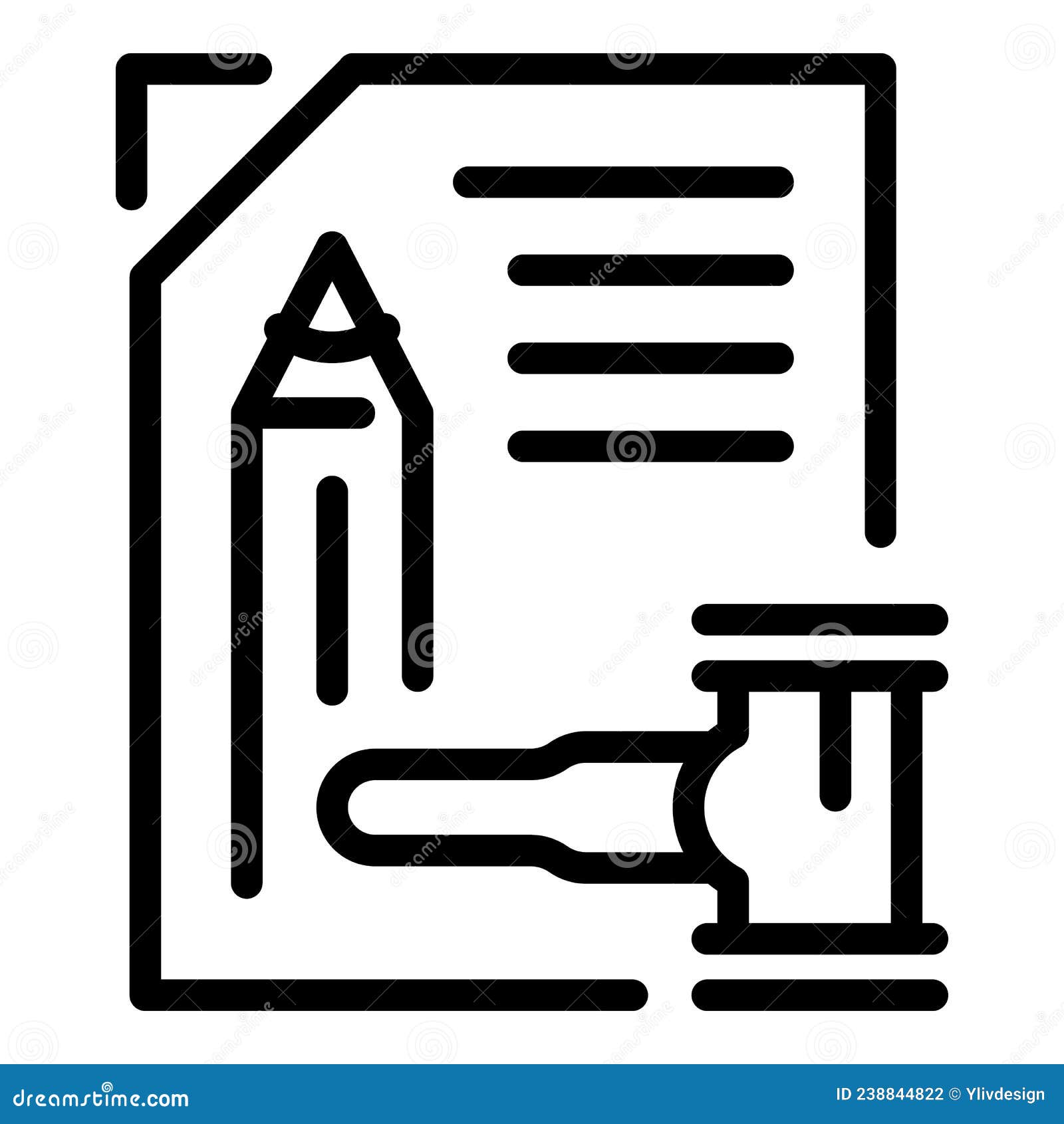 Vector Legal, Law And Justice Black Mini Concept Icons And Infographic ...