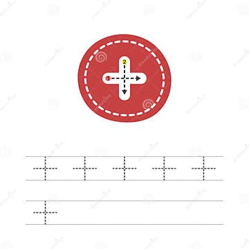 Write a sign plus stock vector. Illustration of design - 159437297