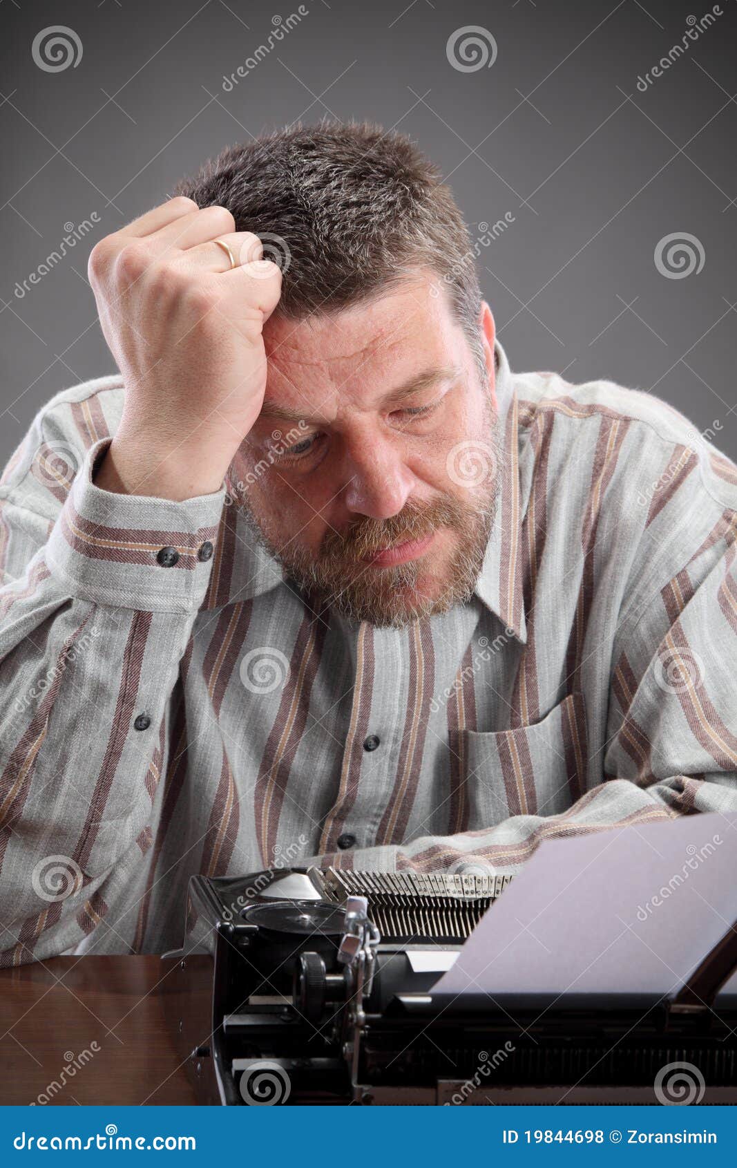 Writer stock photo. Image of serious, gesturing, profession - 19844698