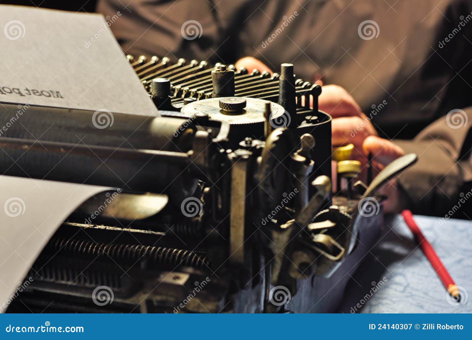 Writer stock image. Image of retro, antique, manuscript - 24140307