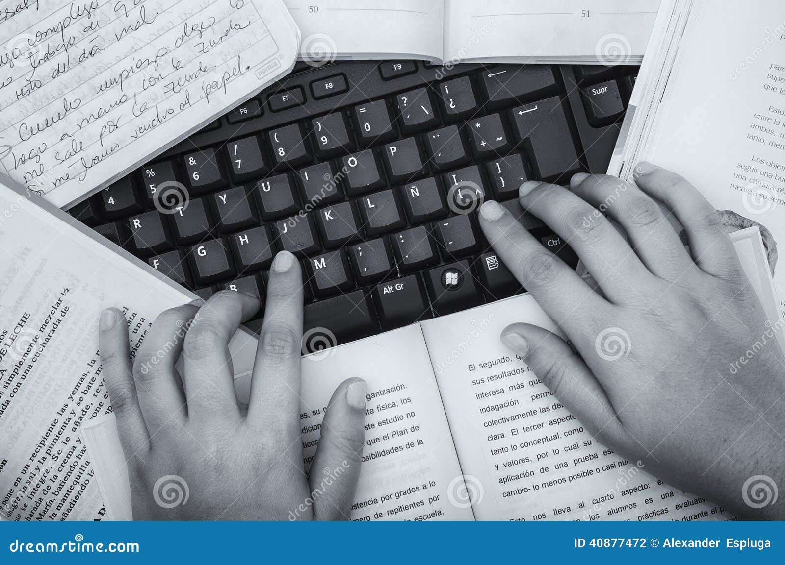 Writer stock photo. Image of books, hand, letter, handsome - 40877472