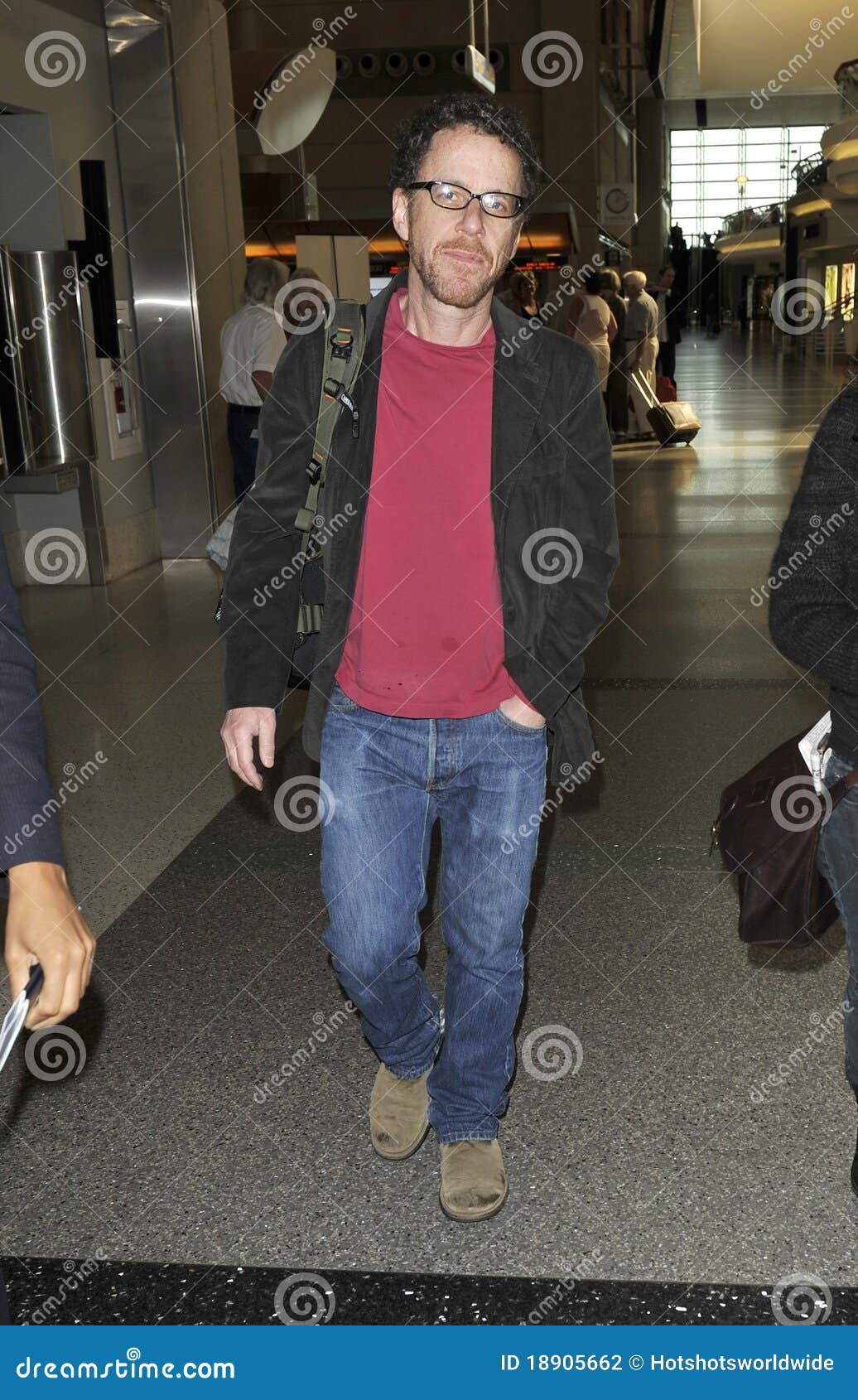 Writer Producer Ethan Cohen at LAX Editorial Photography - Image of ...