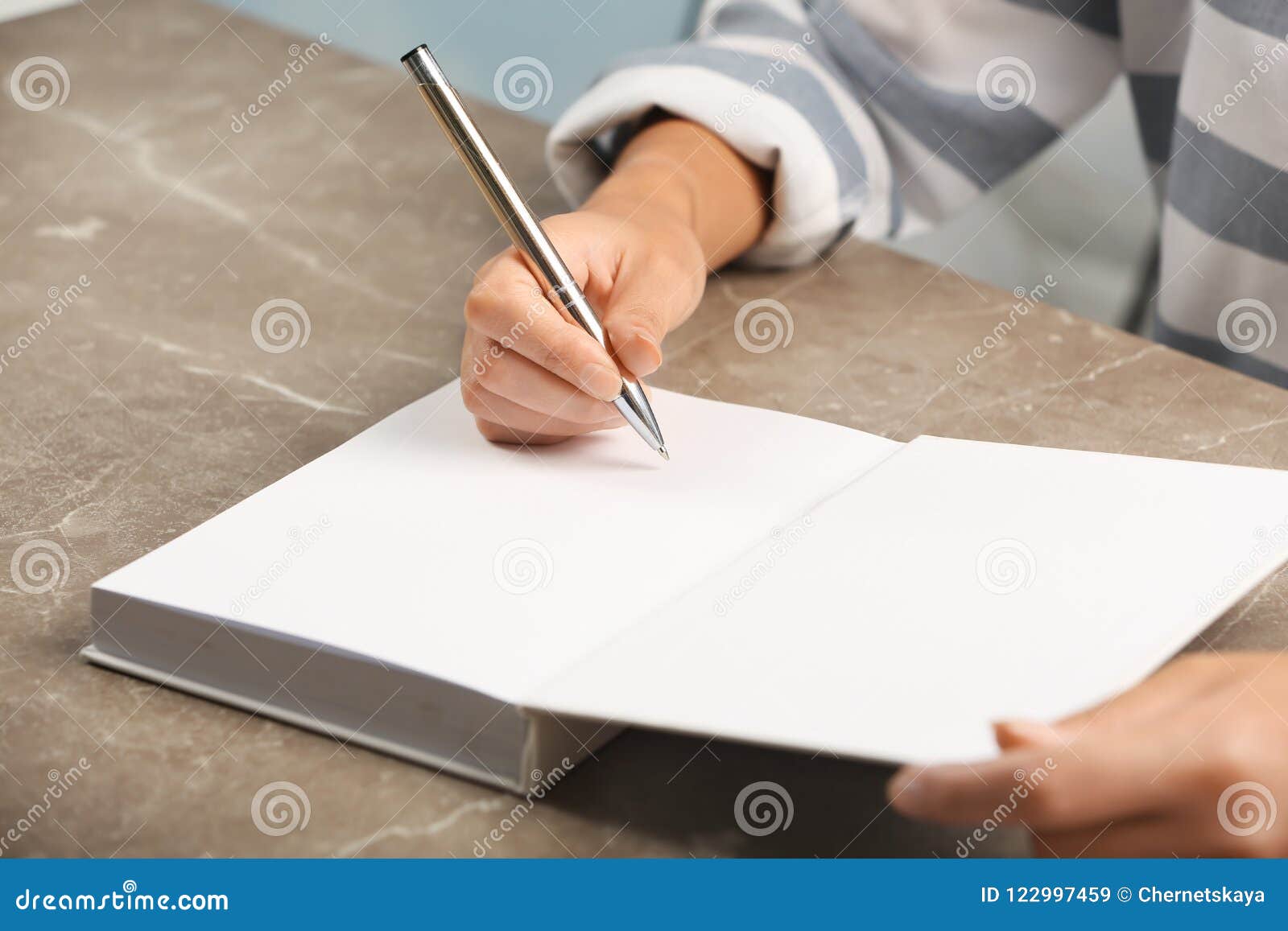 Writer Signing Autograph in Book Stock Image - Image of celebrity, book ...