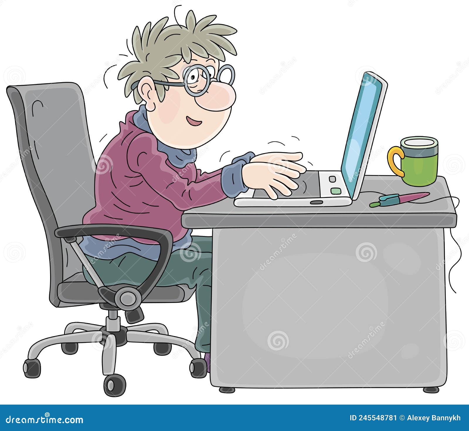 Notebook Computer Clipart Funny