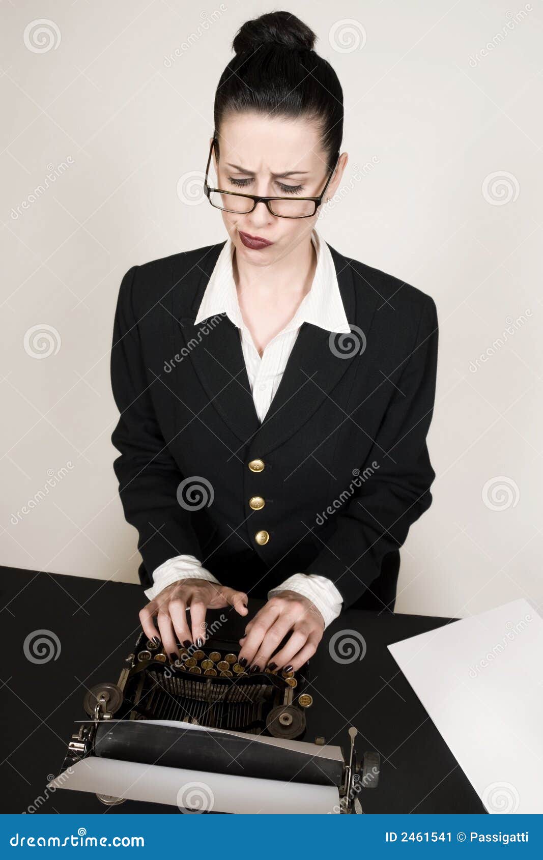 Writers Block stock image. Image of businesswoman, females - 2461541