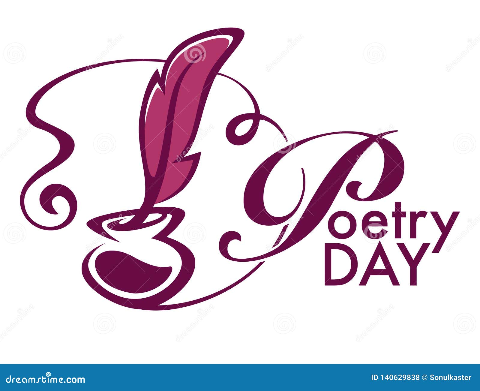 Writers and Poetry Day Isolated Icon Feather and Book Vector Bookstore ... Writers and Poetry Day Isolated Icon Feather and Book Vector Bookstore ...