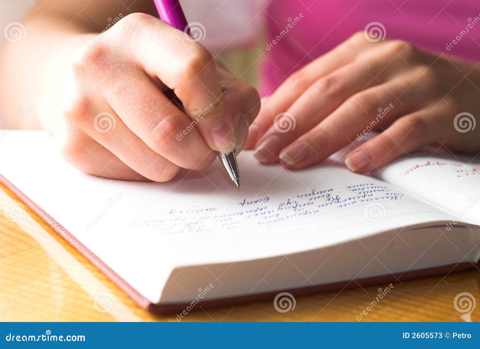 Writing stock image. Image of college, exam, indoors, calendar - 2605573