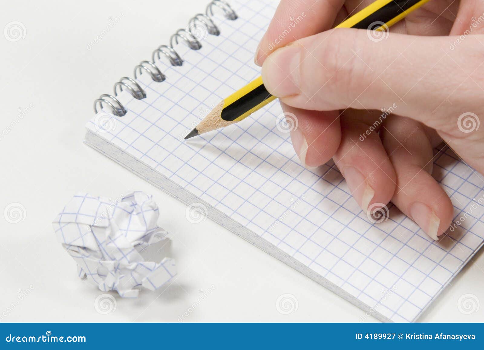 Writing stock image. Image of paper, holding, medium, message - 4189927