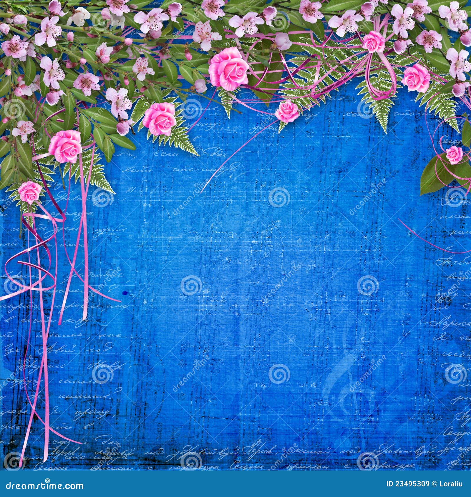 Writing Abstract Background Stock Illustration - Illustration of blank ...