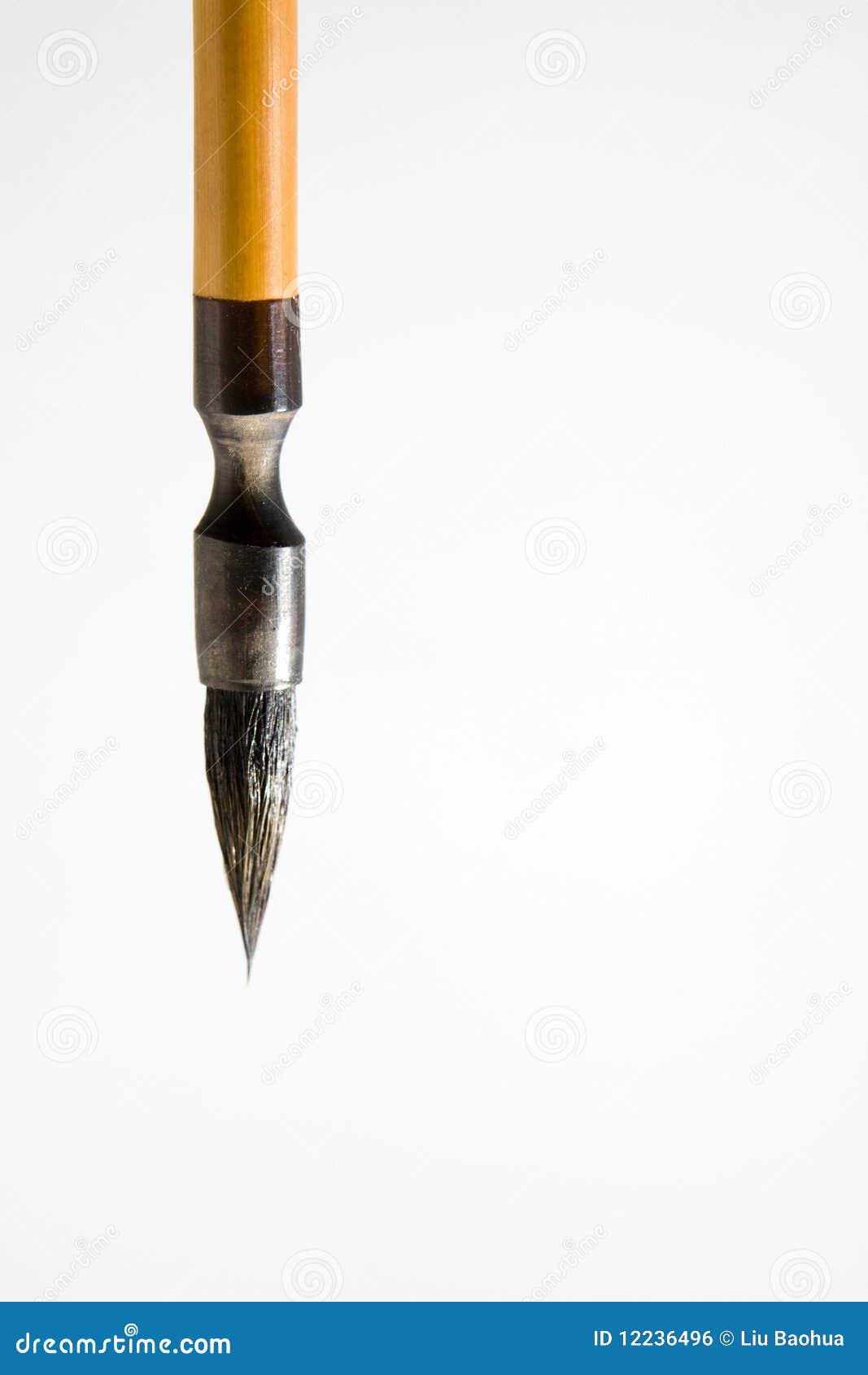 Writing brush stock photo. Image of civilization, hand - 12236496