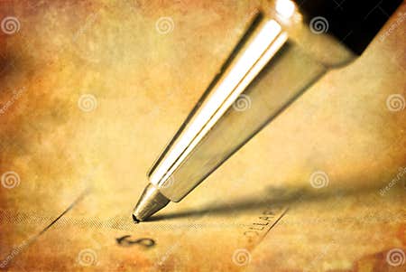 Writing Check stock image. Image of white, business, person - 15492751