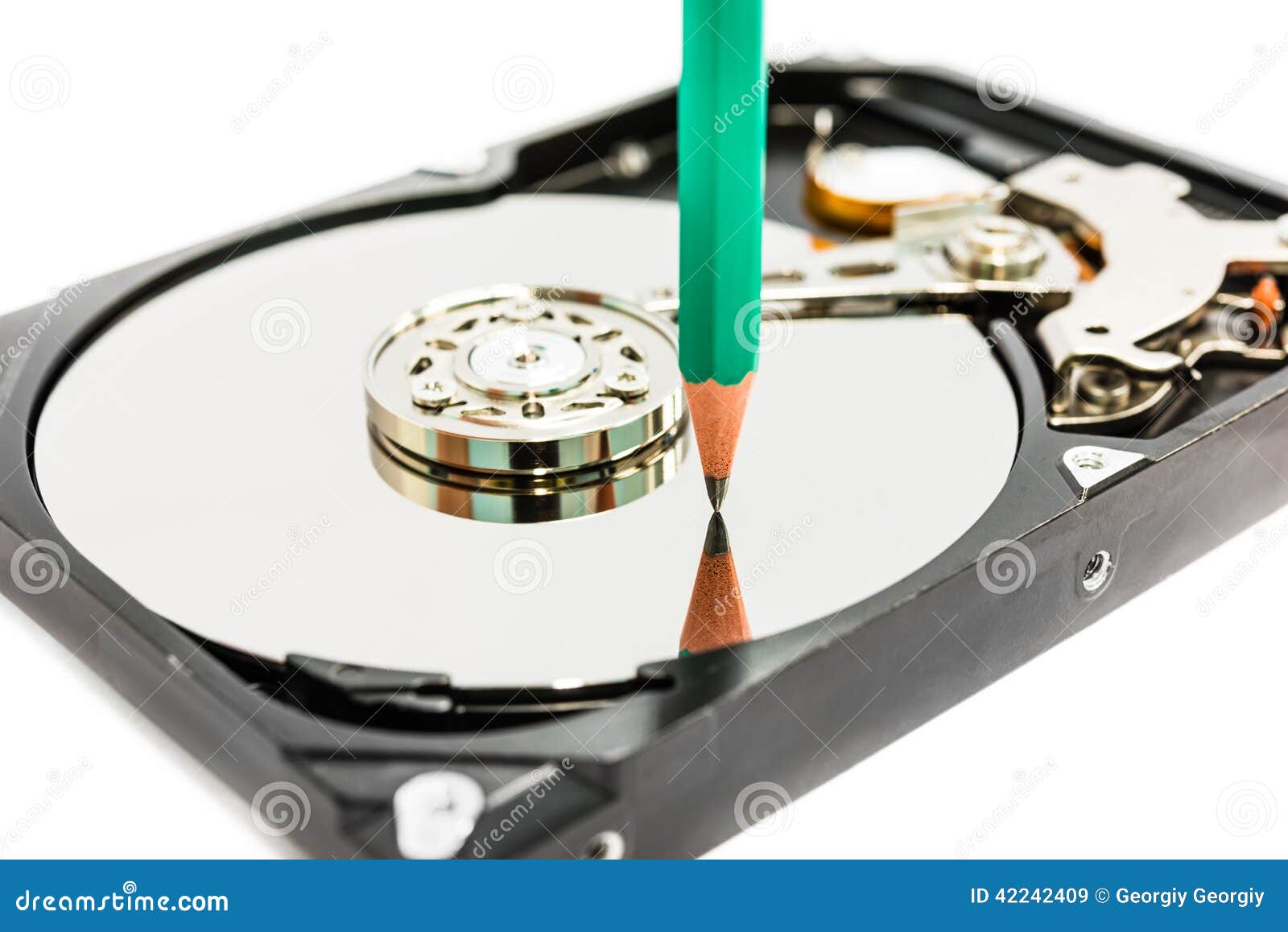 Writing data to harddisk stock image. Image of hardware - 42242409