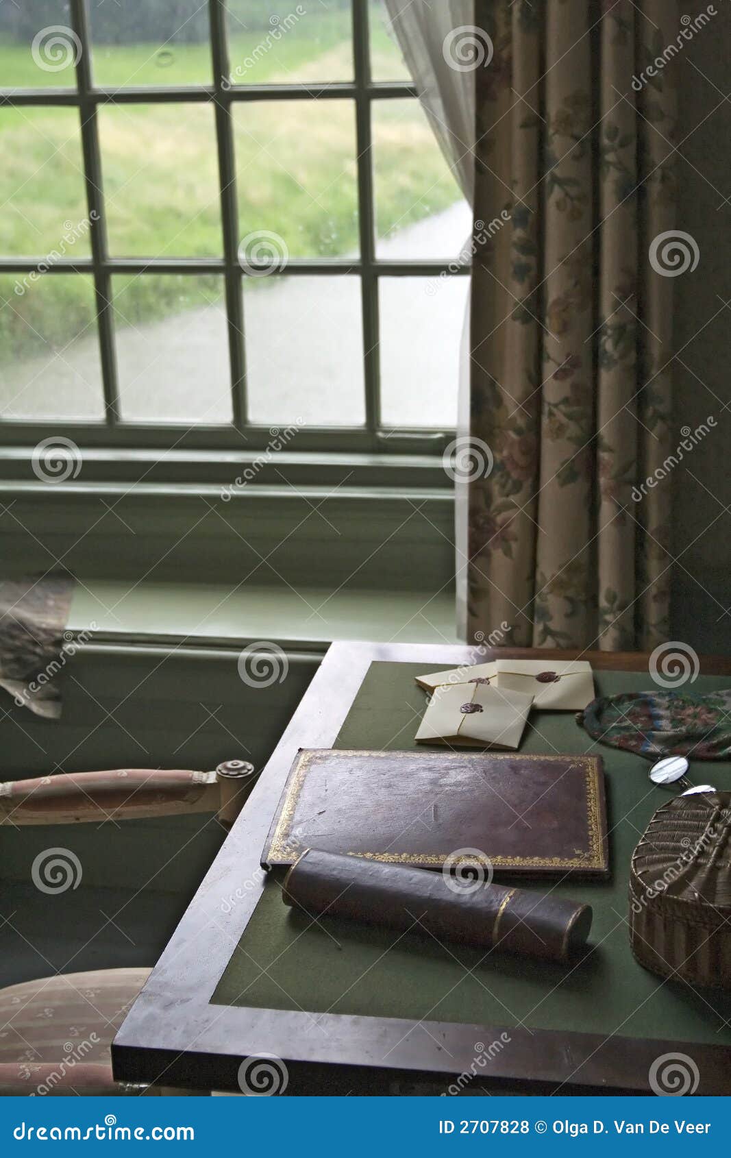 Writing desk stock photo. Image of secretaire, wood, furniture - 2707828