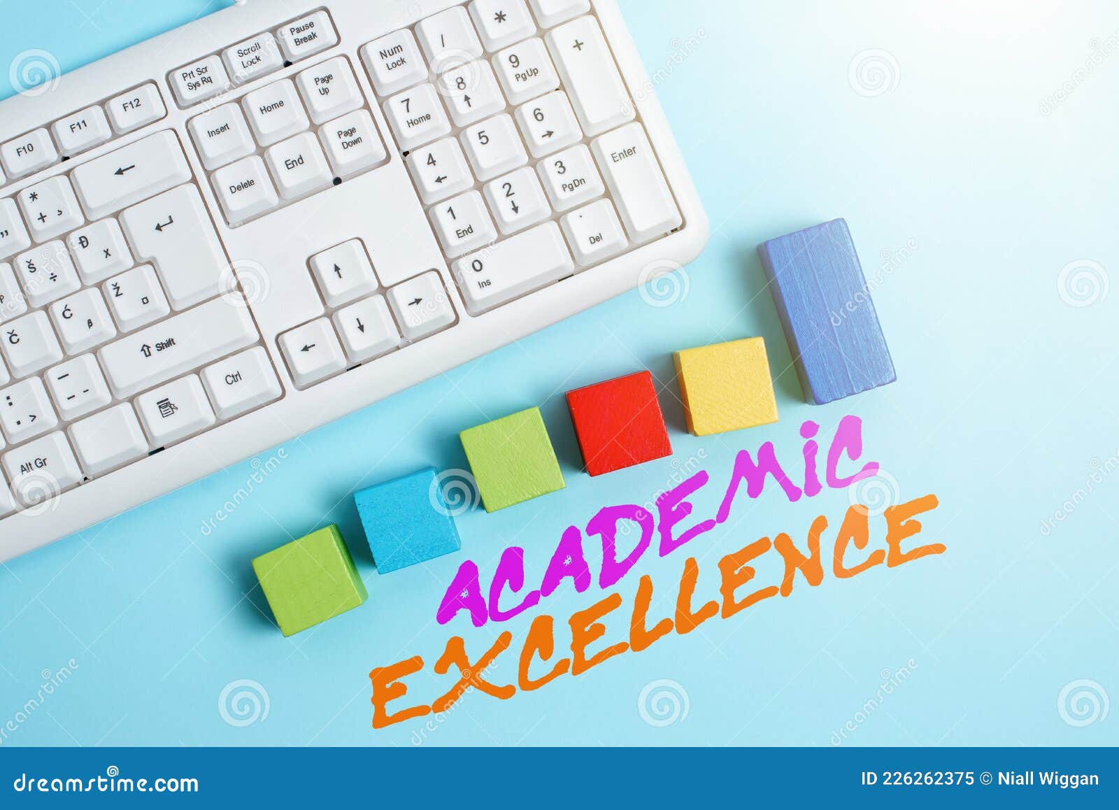 Writing Displaying Text Academic Excellence. Word Written on Achieving ...
