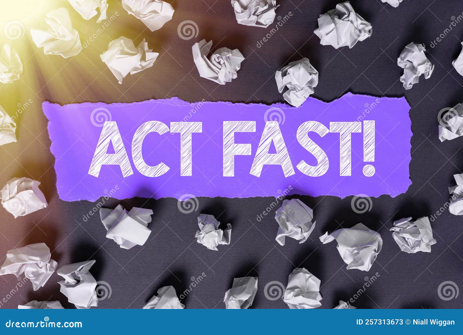 Writing Displaying Text Act Fast. Business Approach Voluntarily Move in ...