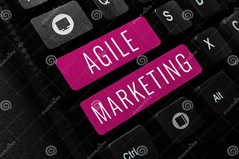 Text Caption Presenting Agile Marketing. Business Overview Focusing ... Text Caption Presenting Agile Marketing. Business Overview Focusing ...