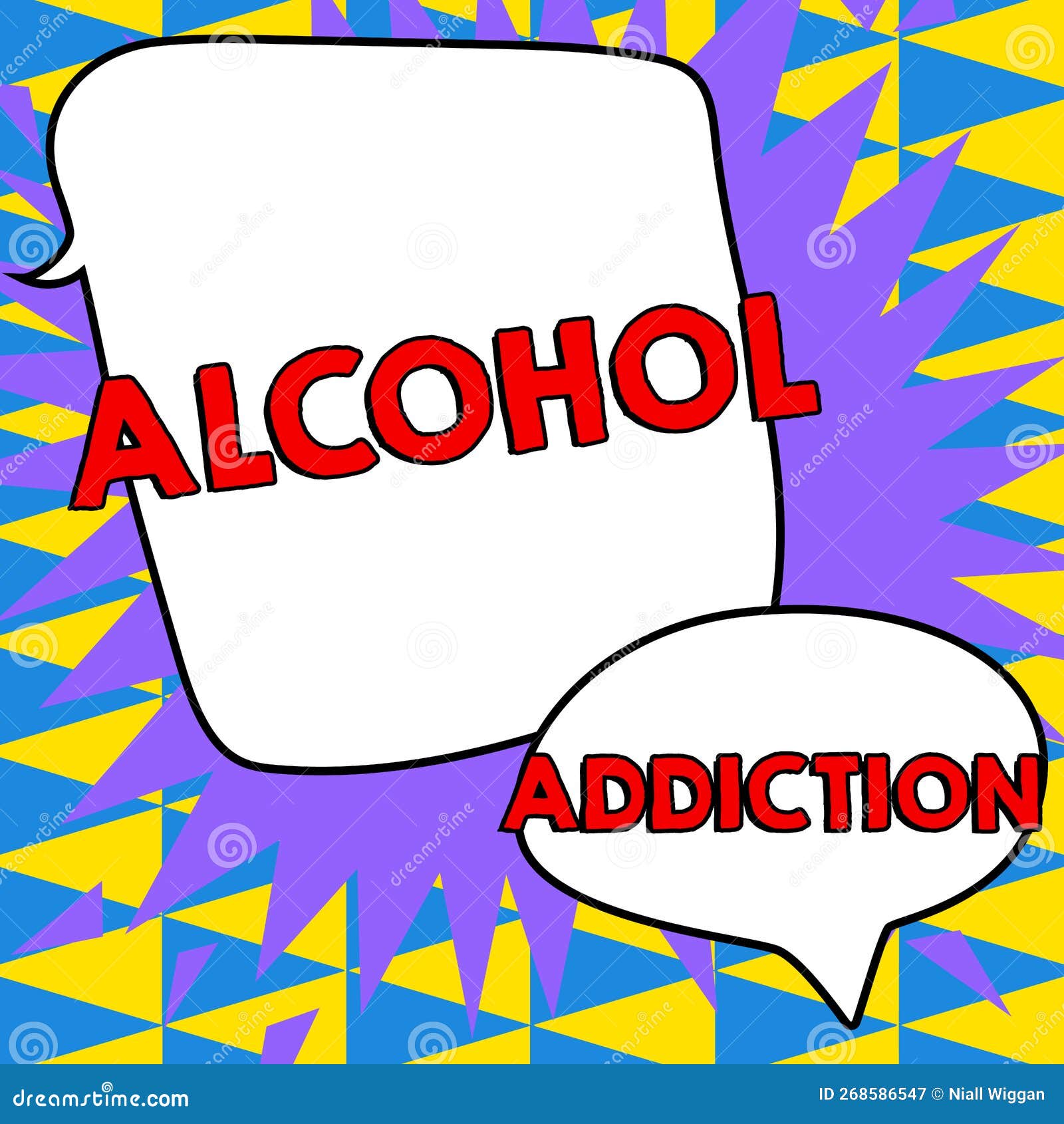 Writing Displaying Text Alcohol Addiction. Concept Meaning ...