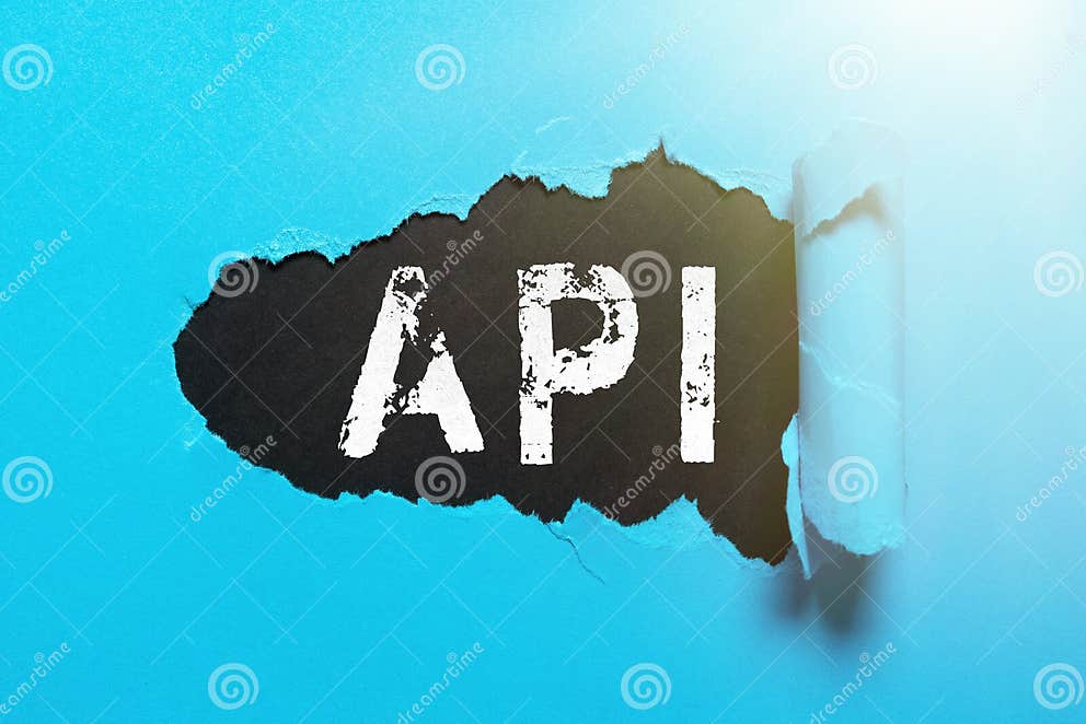 Writing Displaying Text Api Word Written On Set Of Routines Protocols And Tools For Building