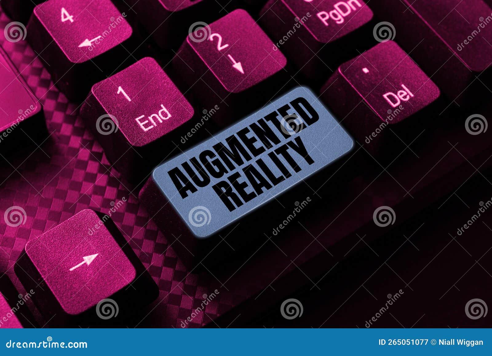 Handwriting Text Augmented Reality. Business Showcase Technology that ...