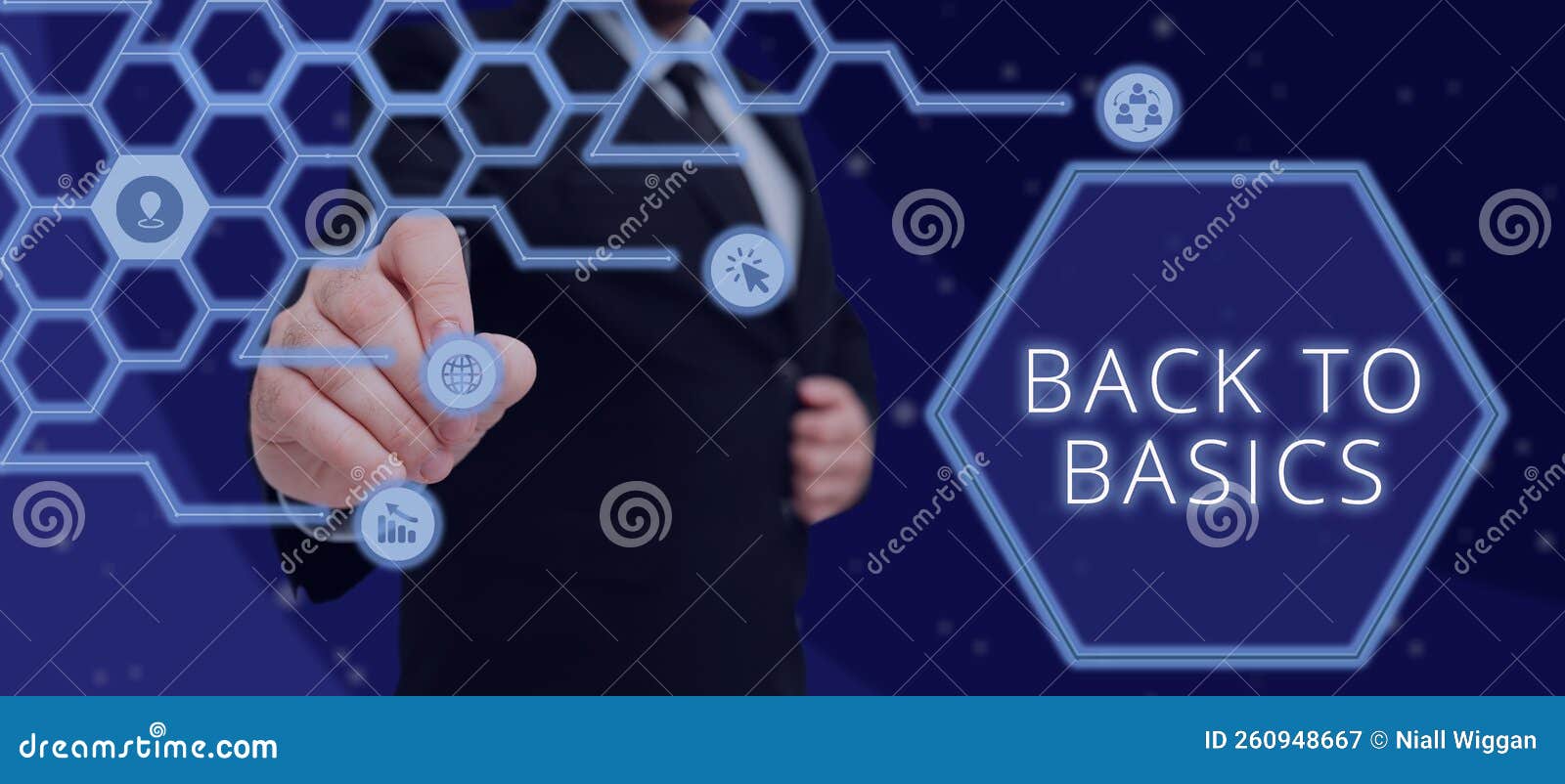 Writing Displaying Text Back To Basics. Business Idea Return Simple ...