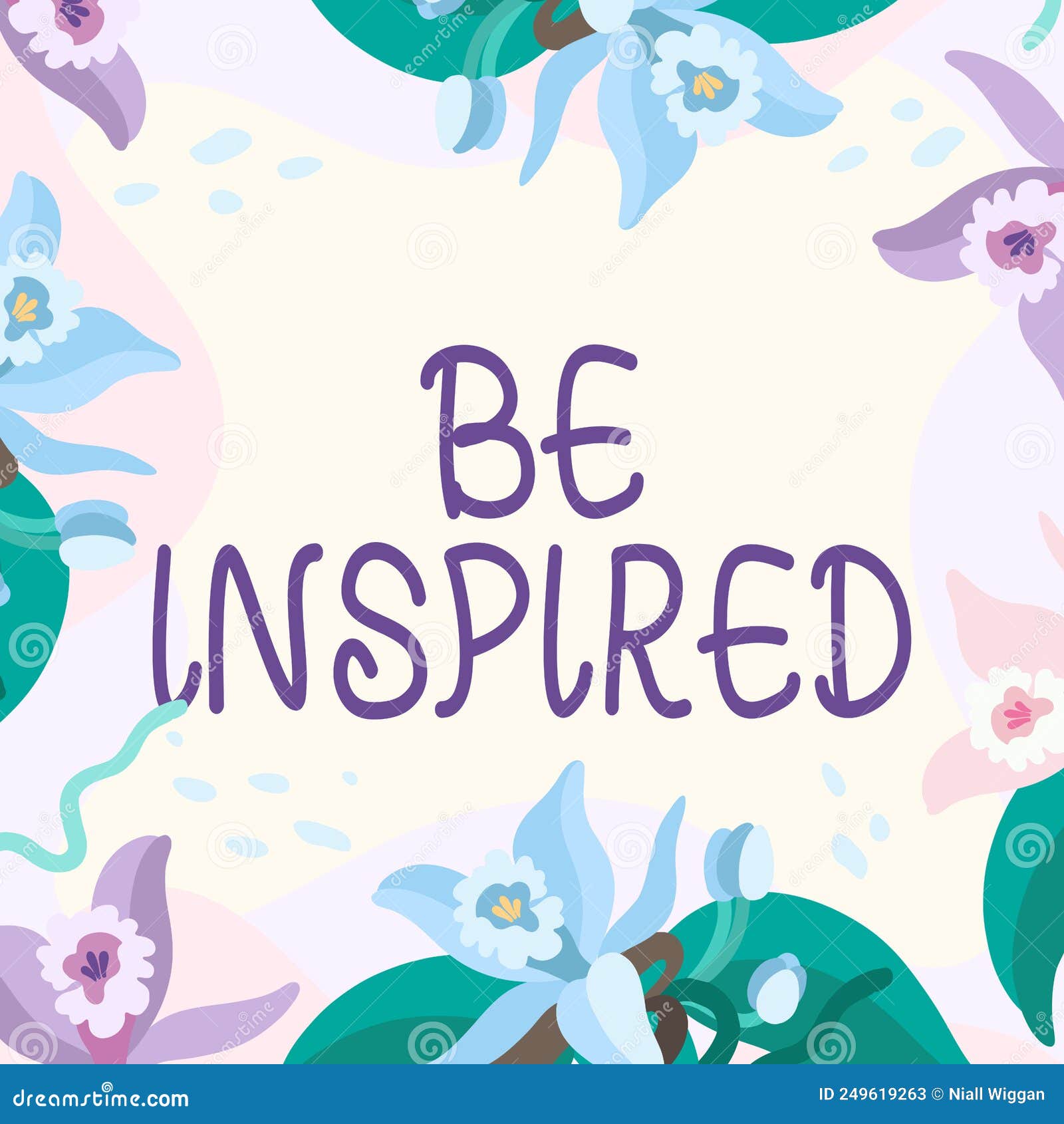 Writing Displaying Text Be Inspired. Word Written on Extraordinary ...