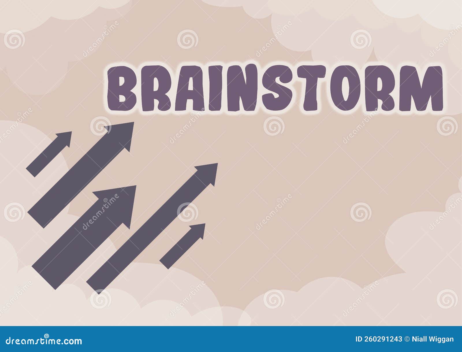 Writing Displaying Text Brainstorm. Business Concept Standard of ...