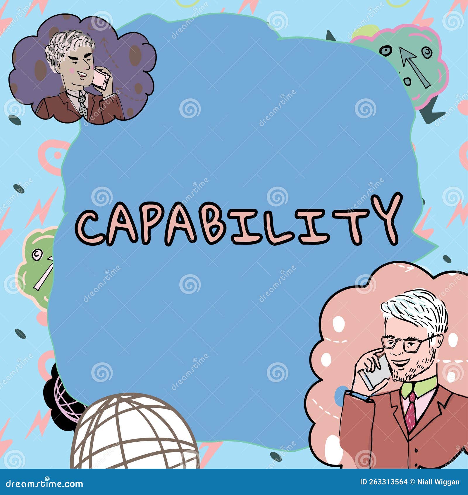 Writing Displaying Text Capability. Business Idea the Facility or ...