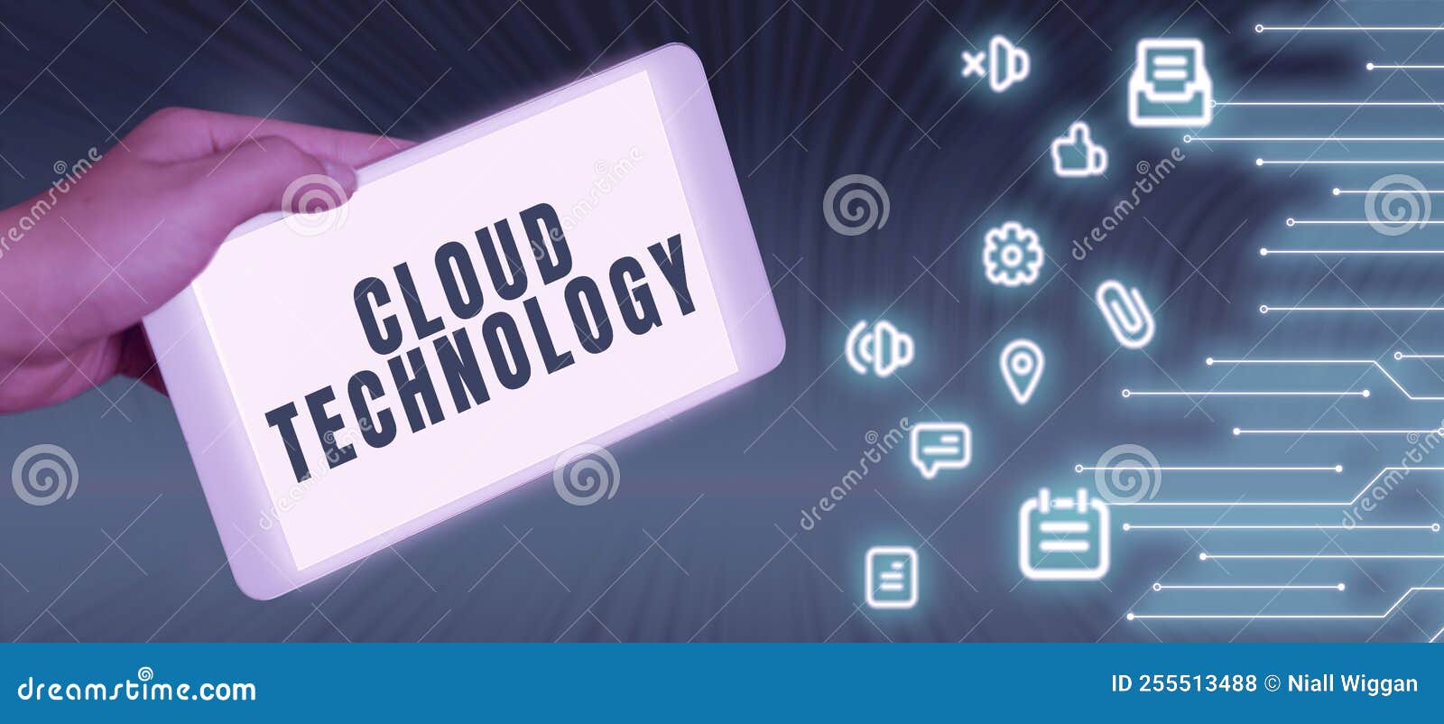 Inspiration Showing Sign Cloud Technologystoring and Accessing Data and Programs Over Internet ...