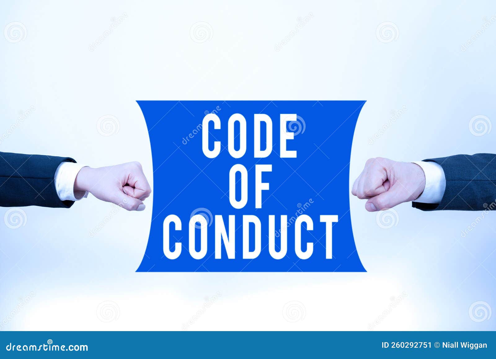 Writing Displaying Text Code of Conduct. Conceptual Photo Set of ...