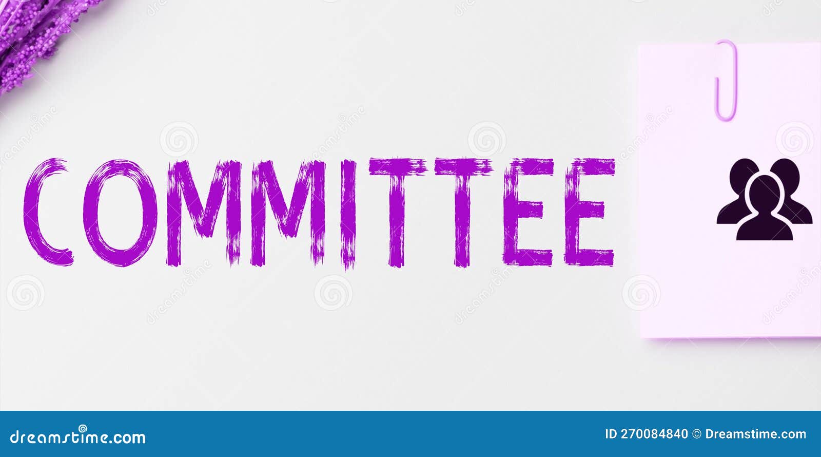 Conceptual Display Committee. Business Showcase Group of People ...