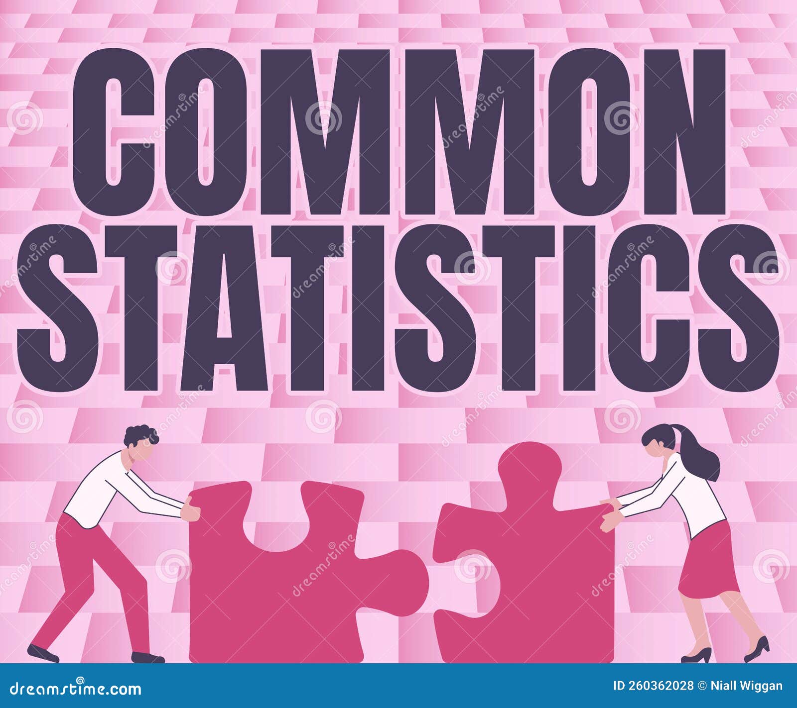 Writing Displaying Text Common Statistics. Internet Concept Deals with ...