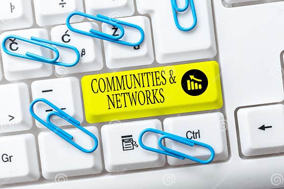 Writing Displaying Text Communities And Networks Concept Meaning Collaboration Of Learnings And