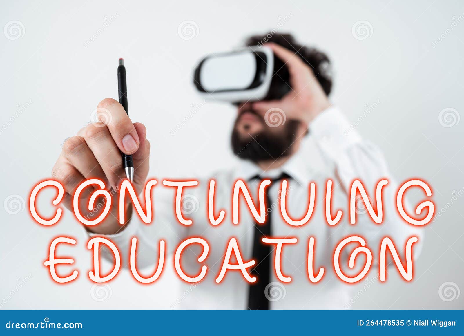 Writing Displaying Text Continuing Education. Concept Meaning Continued ...