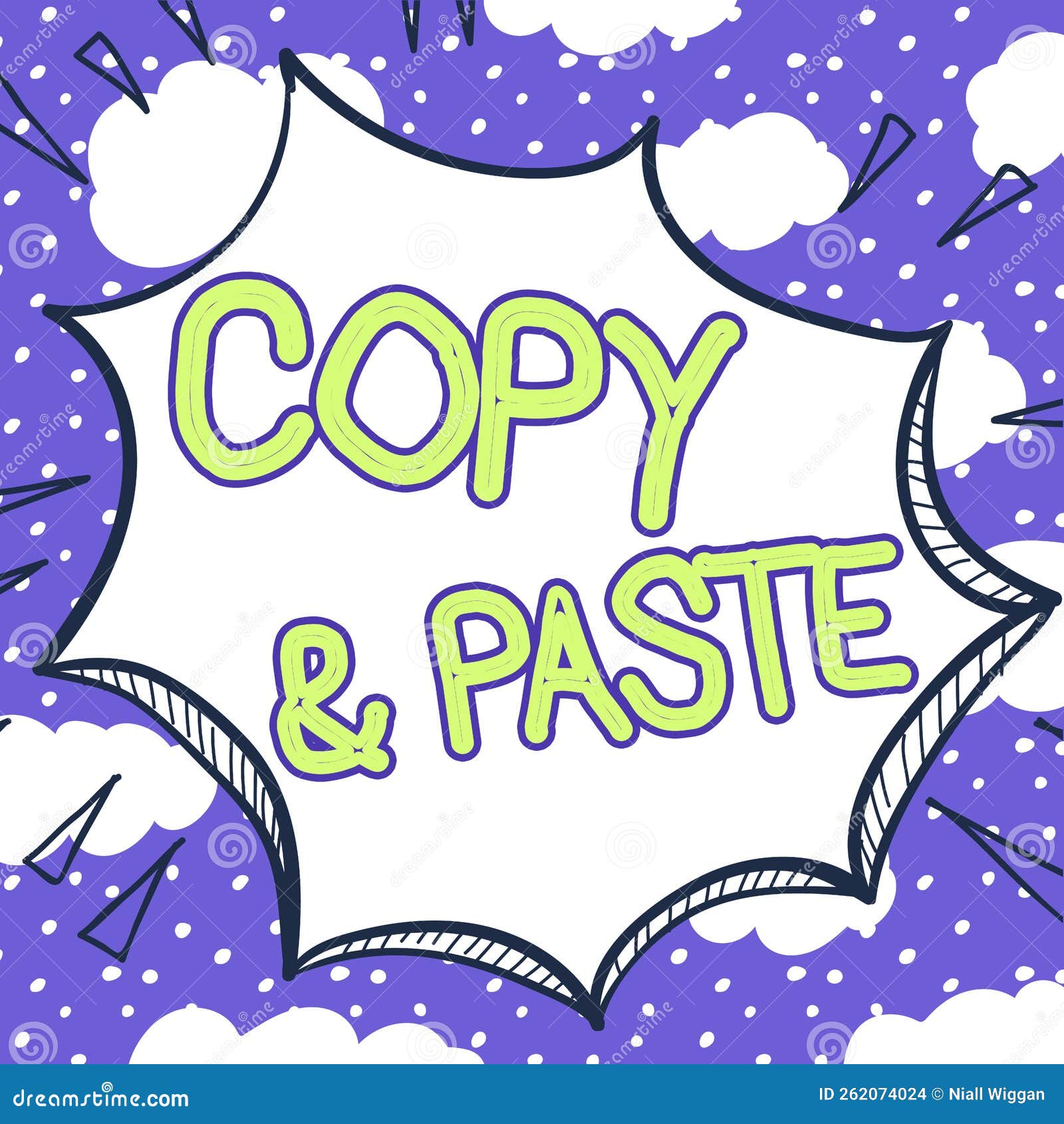 Conceptual Display Copy Paste. Business Concept an Imitation ...