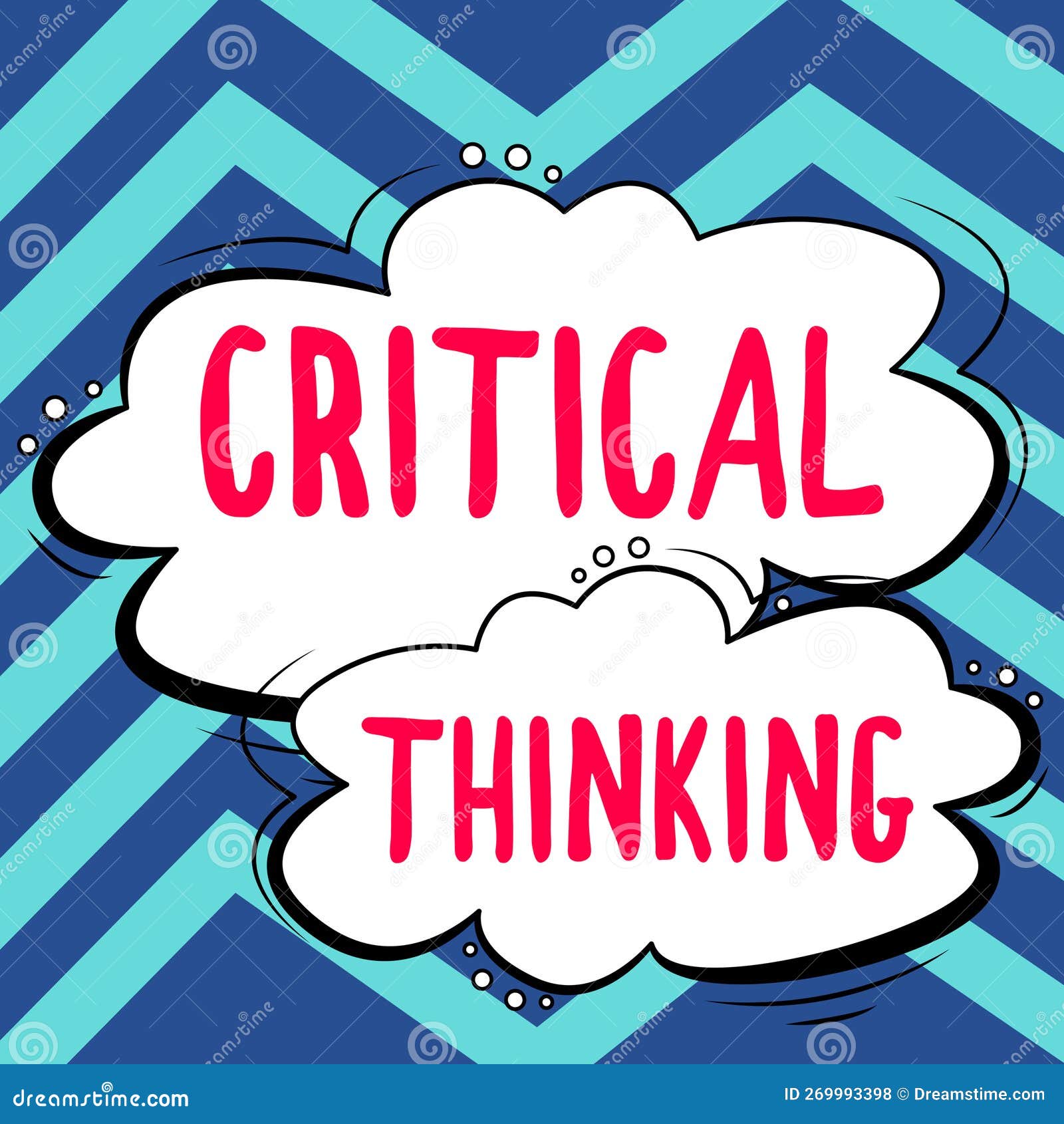 Writing Displaying Text Critical Thinking. Word Written on Sequence of ...