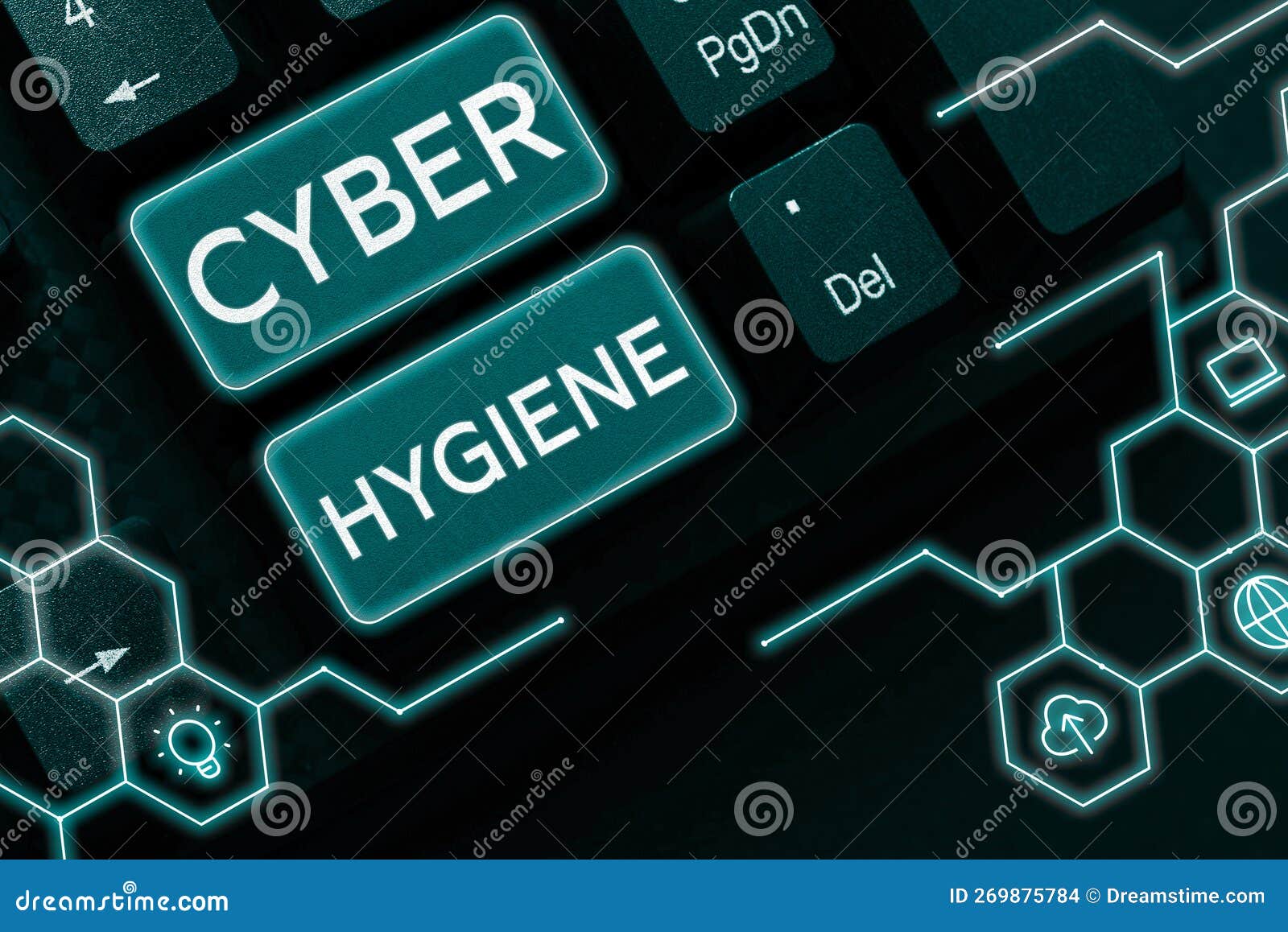 Conceptual Caption Cyber Hygiene. Business Concept Steps that Computer ... Conceptual Caption Cyber Hygiene. Business Concept Steps that Computer ...