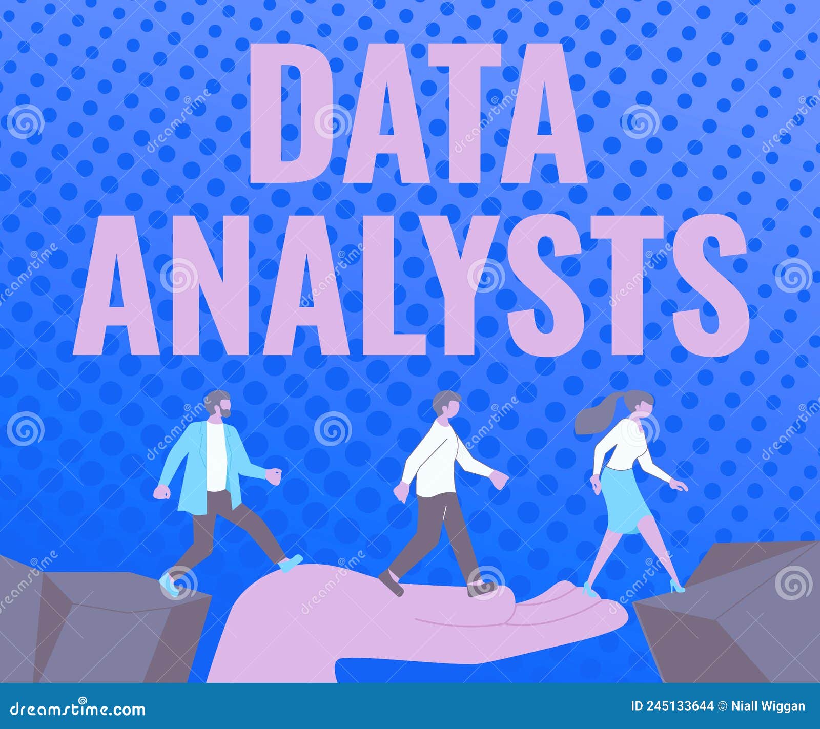 Writing Displaying Text Data Analysts. Business Concept Programmer ...