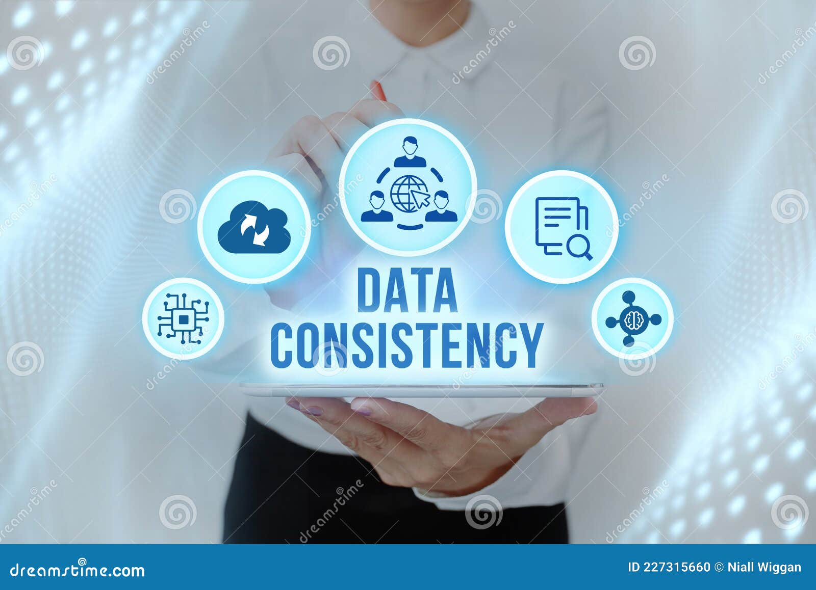 Writing Displaying Text Data Consistency Internet Concept Data Values Are The Same For All