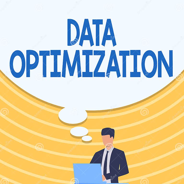 Writing Displaying Text Data Optimization. Business Approach Process ...