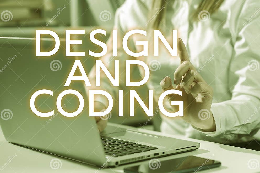 Writing Displaying Text Design and Coding. Conceptual Photo HTML and ...