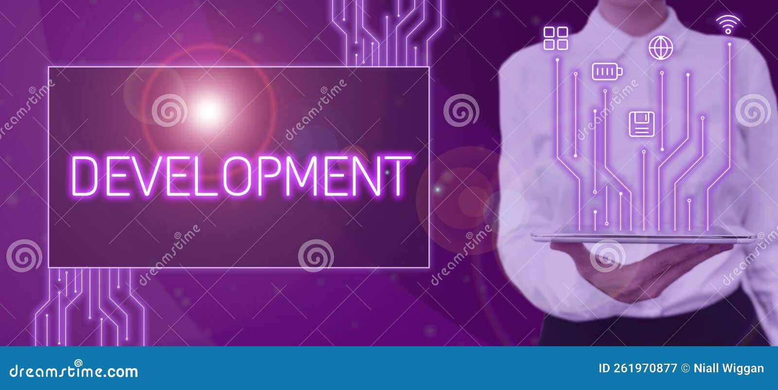 Writing Displaying Text Development. Conceptual Photo a Cycle in Which ...